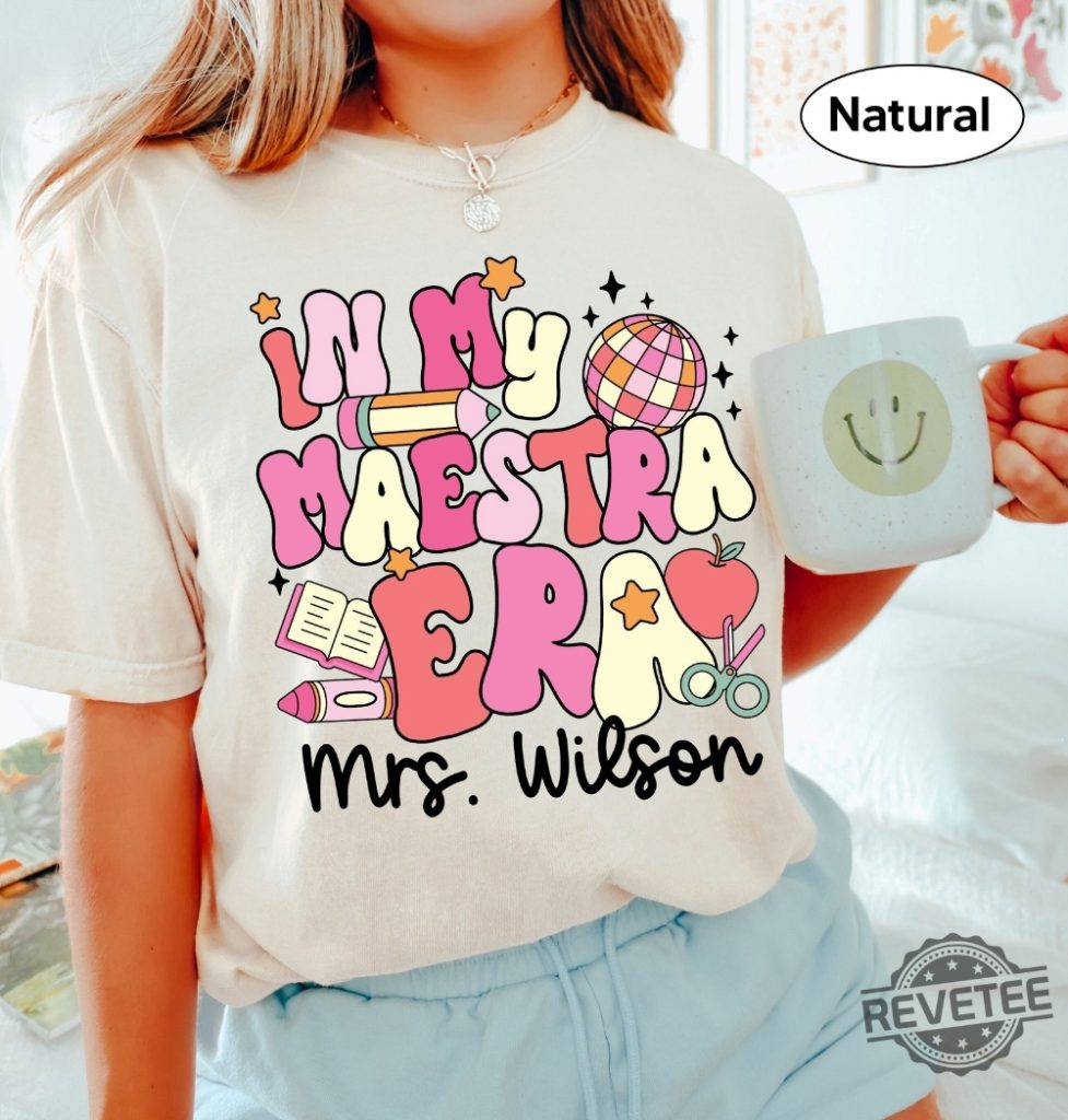 Maestra Shirt My Maestra Era Shirt Spanish Teacher Sweatshirt Bilingual