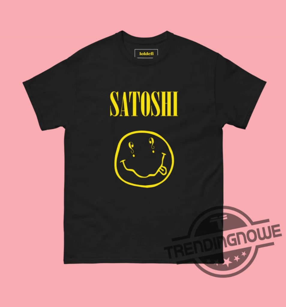 Satoshi Shirt Jack Dorsey Satoshi Shirt Jack Dorsey Wearing Satoshi Bitcoin Shirt Hoodie